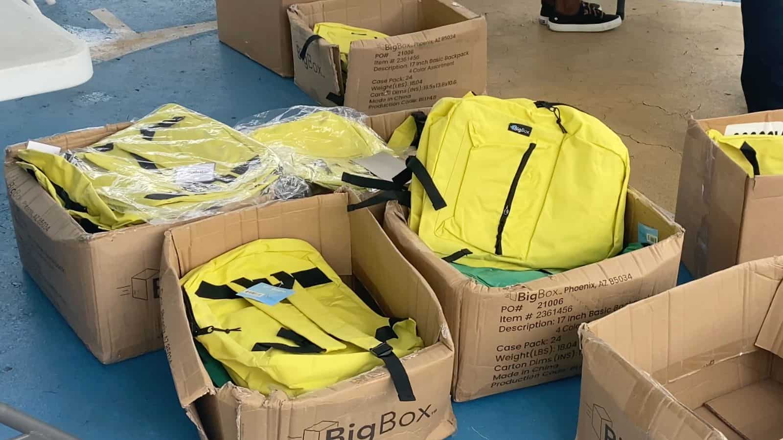 Hundreds Provided With Free Back To School Supplies - Our News