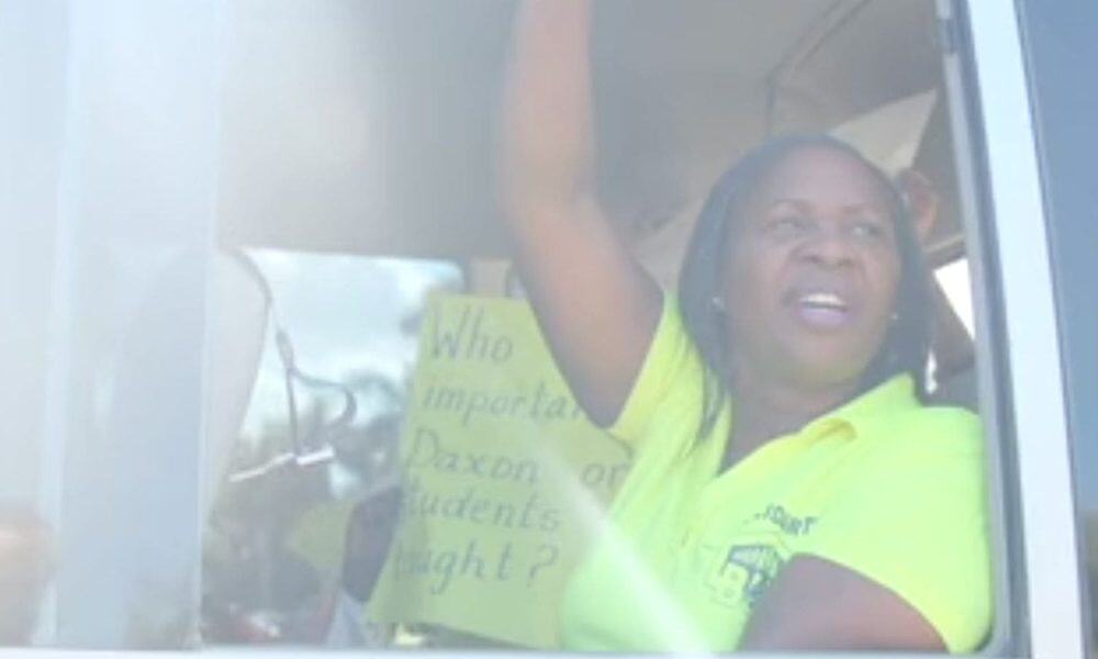 Thelma Gibson Teachers Protest at OPM - Our News