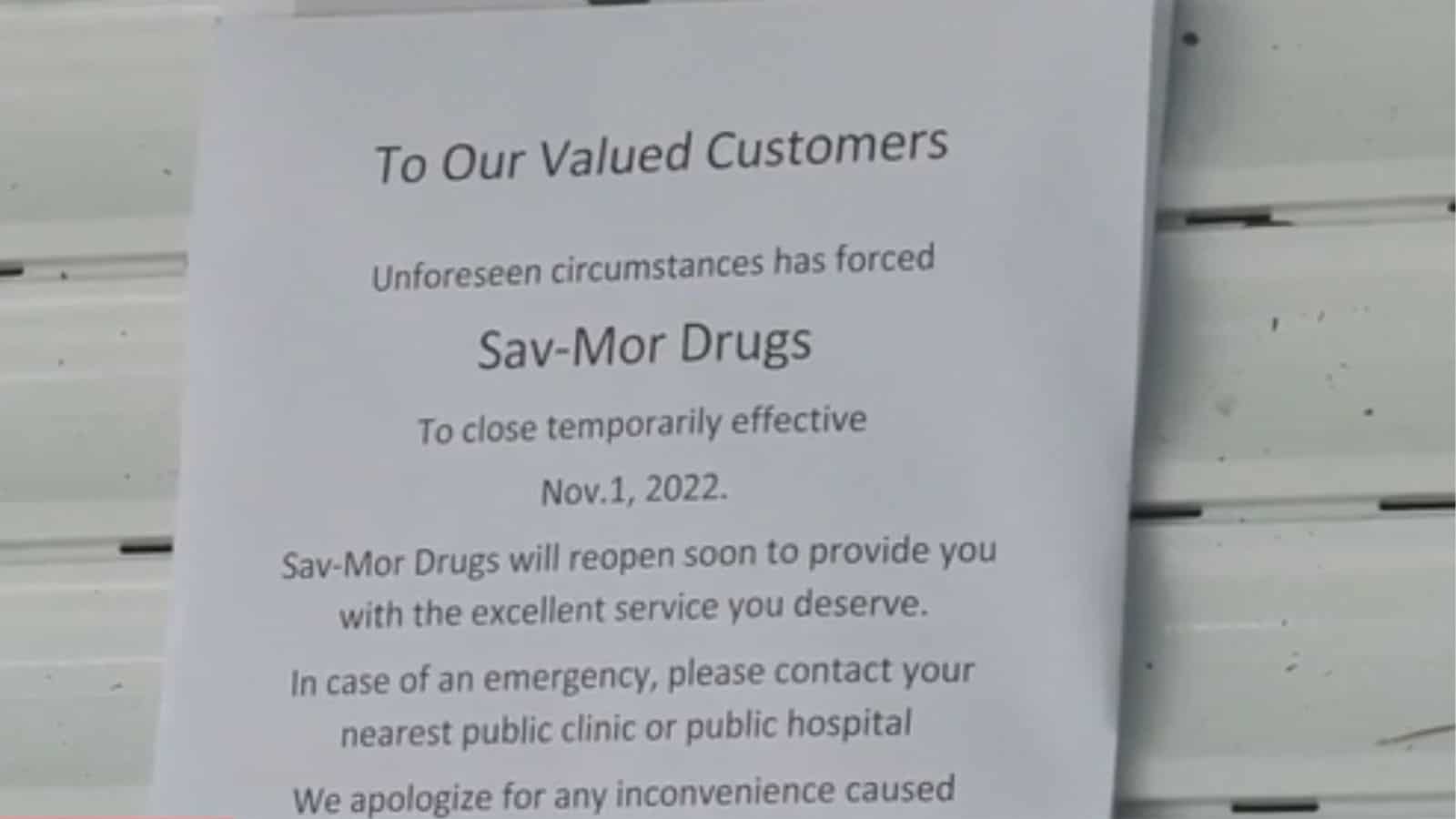 Residents Navigate Pharmacy Closures - Our News