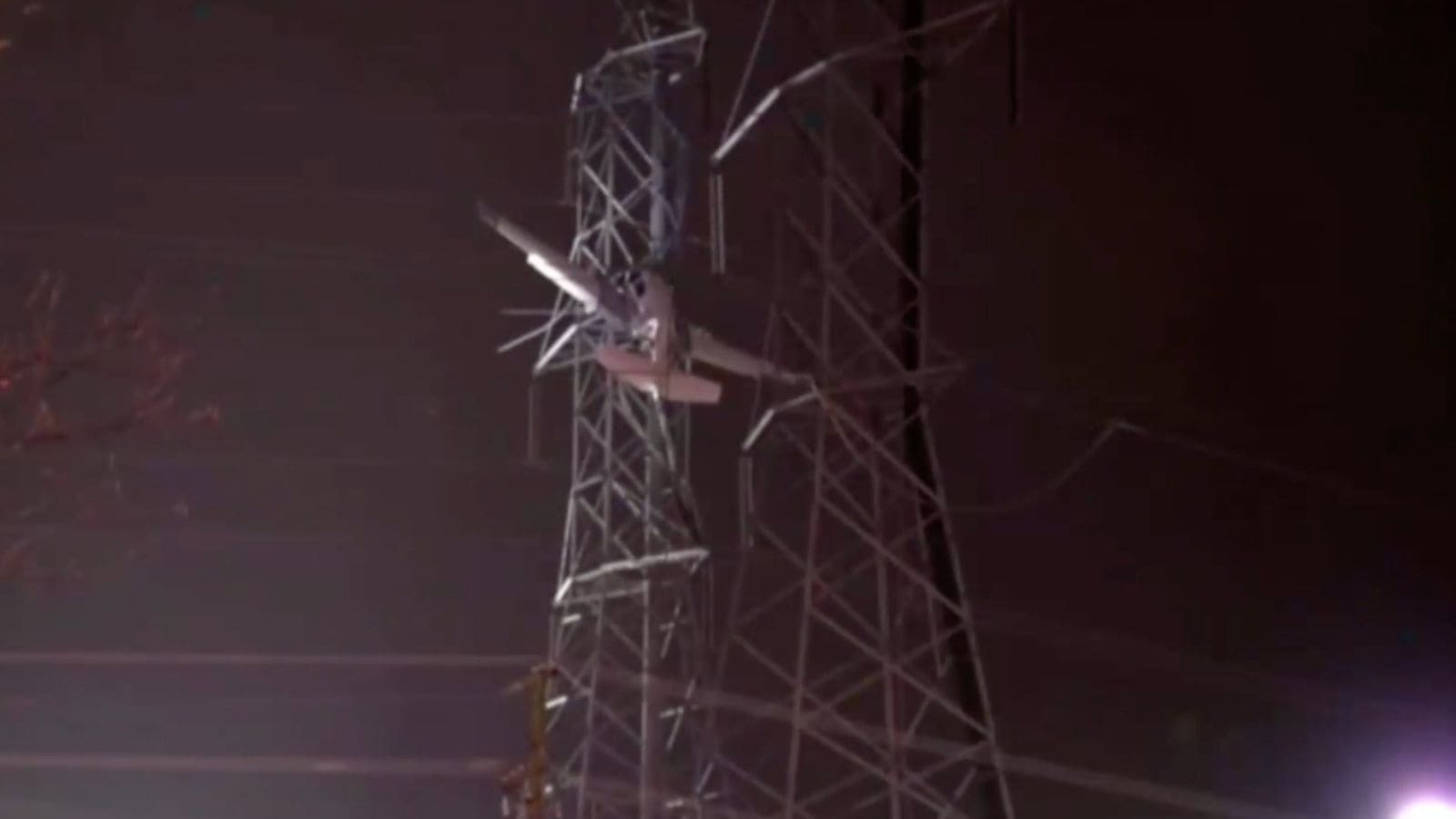 Crews Rescue 2; Plane Caught in Power Lines - Our News