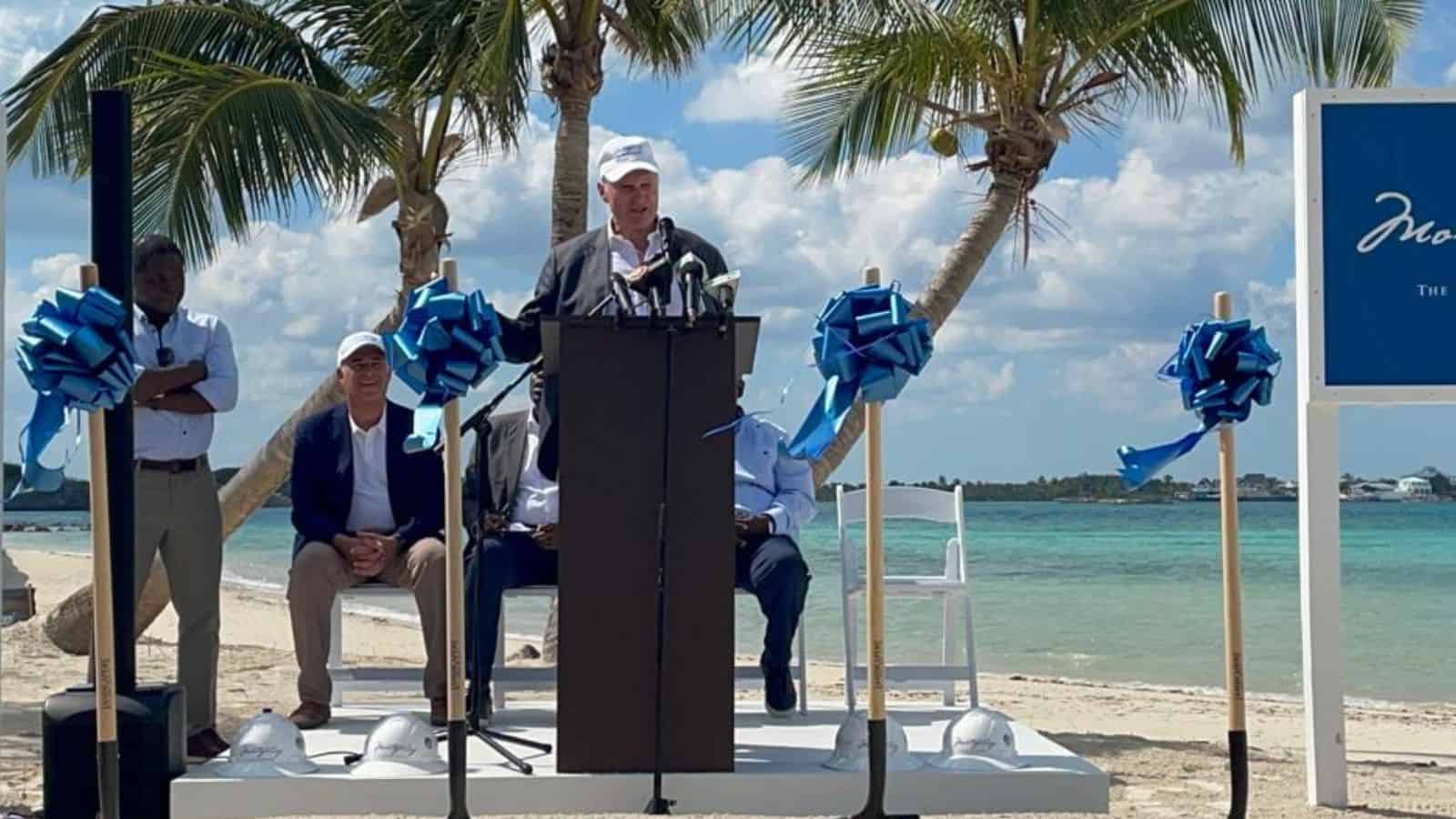 Montage Cay Groundbreaking in The Abacos - Our News