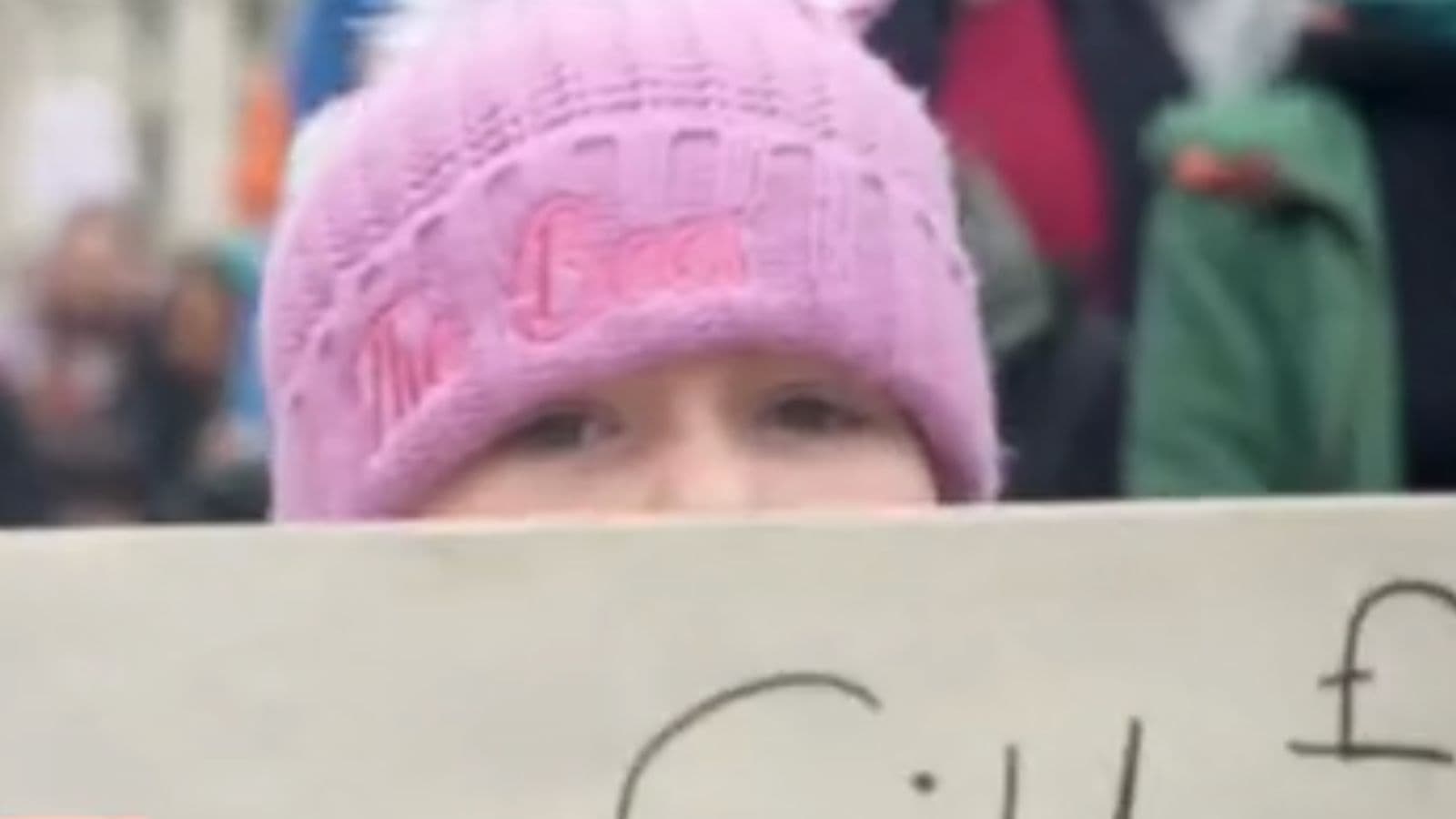 British School Kids Join Their Striking Teachers - Our News