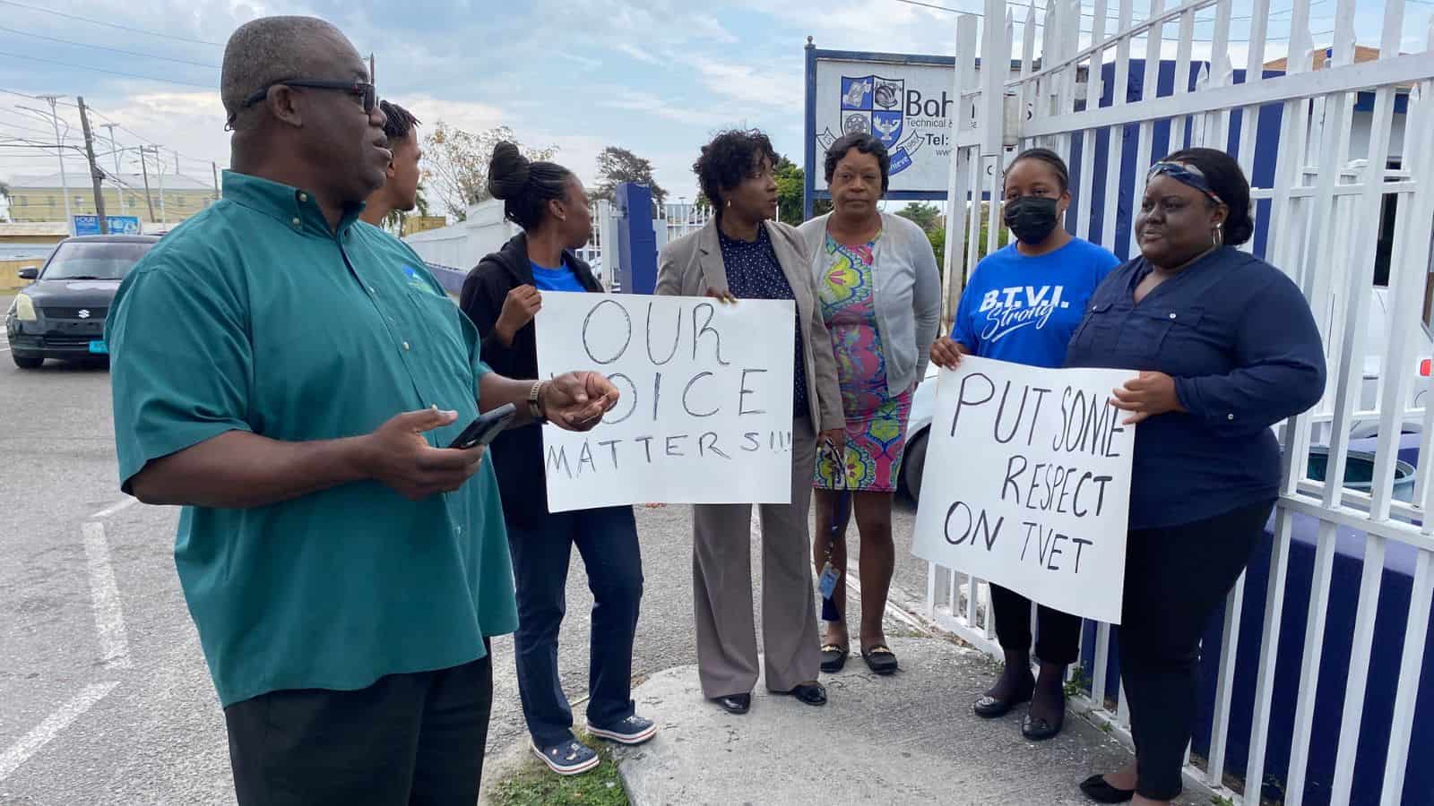 BTVI Workers Protest Against Worker Termination - Our News