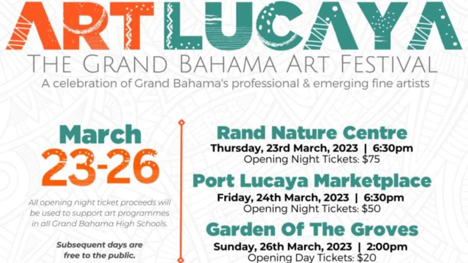 Art Lucaya Opens At Rand Nature Centre - Our News
