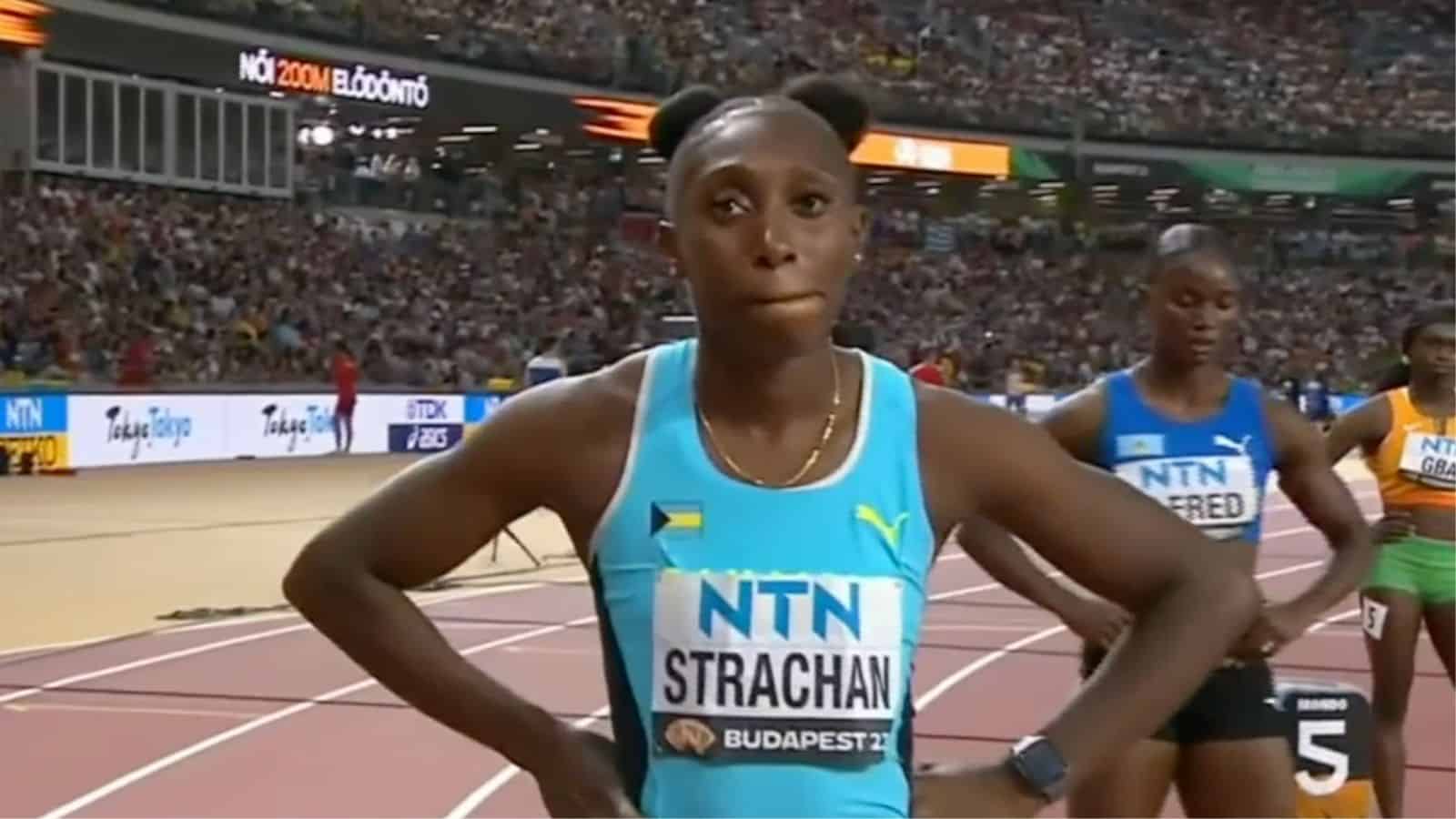 Strachan Advances to 200m Final - Our News