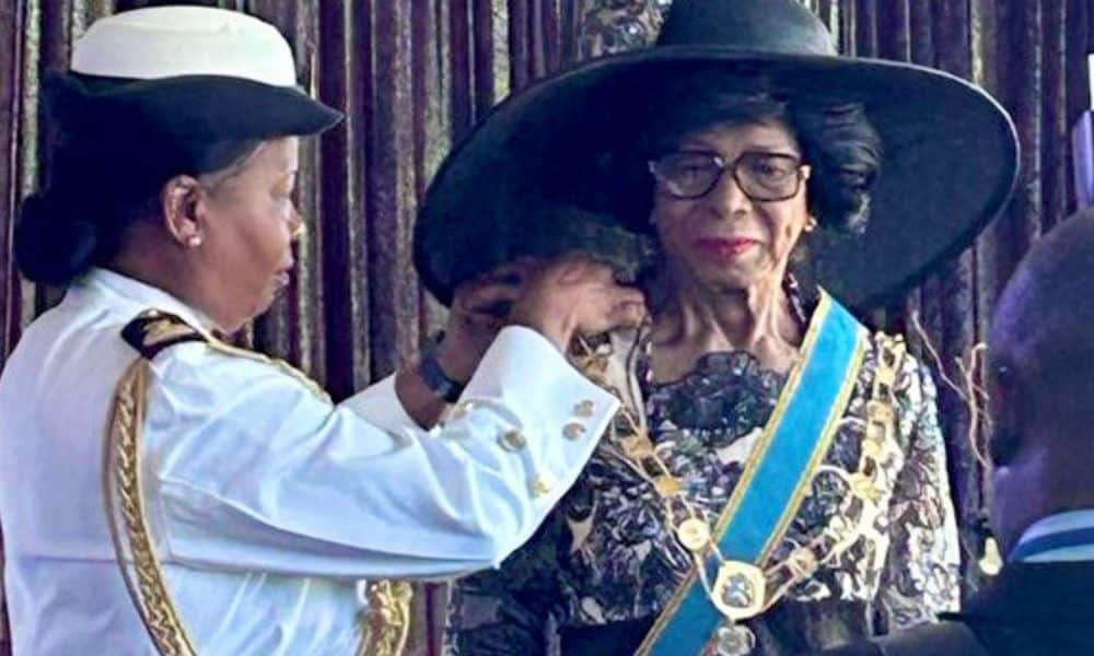 Cynthia "Mother" Pratt Sworn In As New Governor-General - Our News
