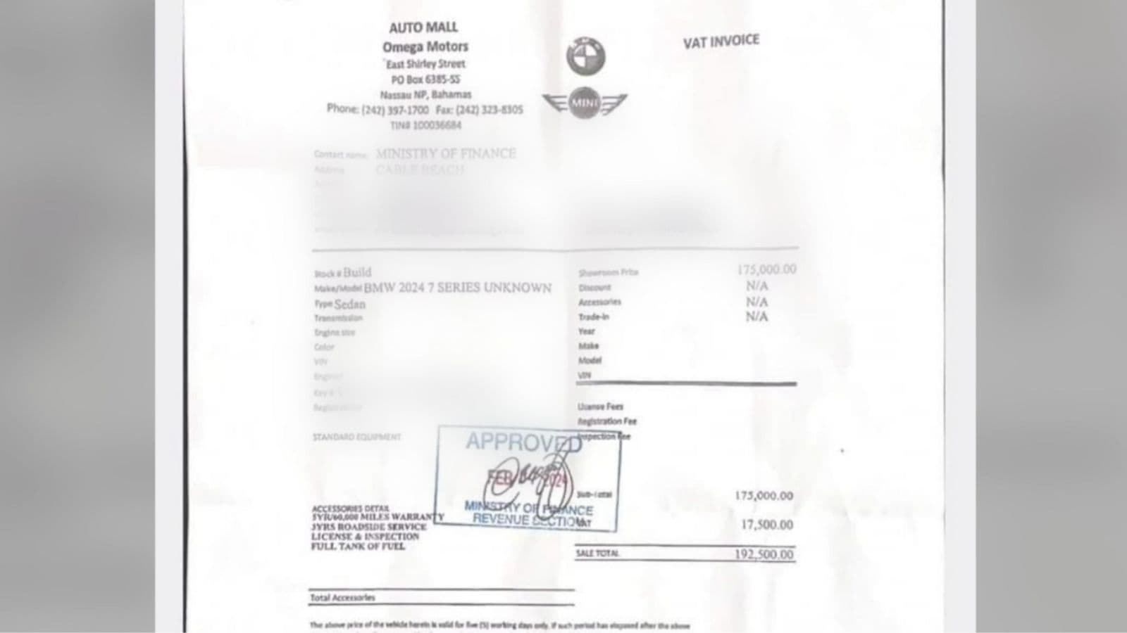New $200K BMW Approved by the Ministry of Finance - Our News
