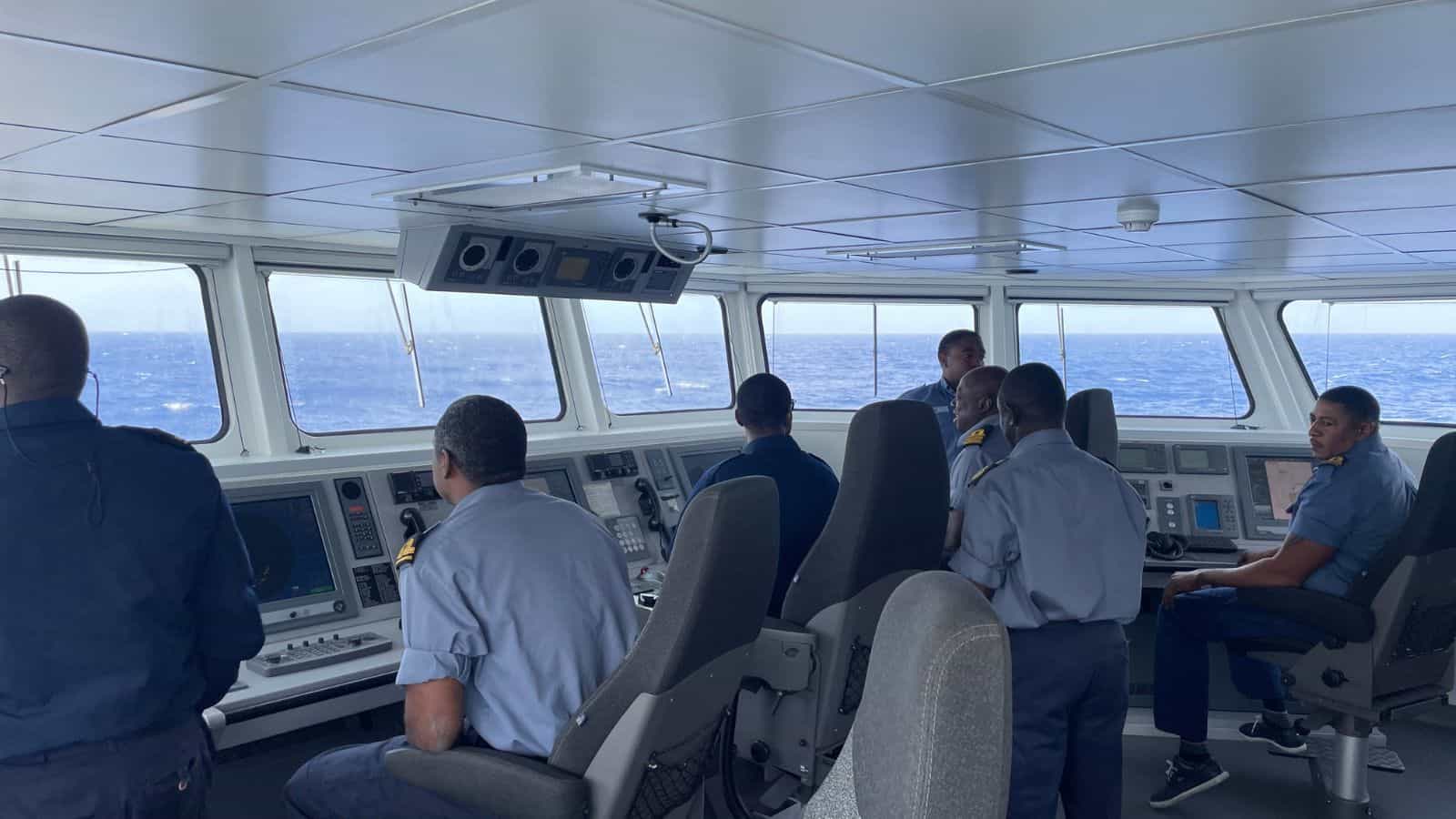 HMBS Bahamas: The Men That Man The Bridge - Our News