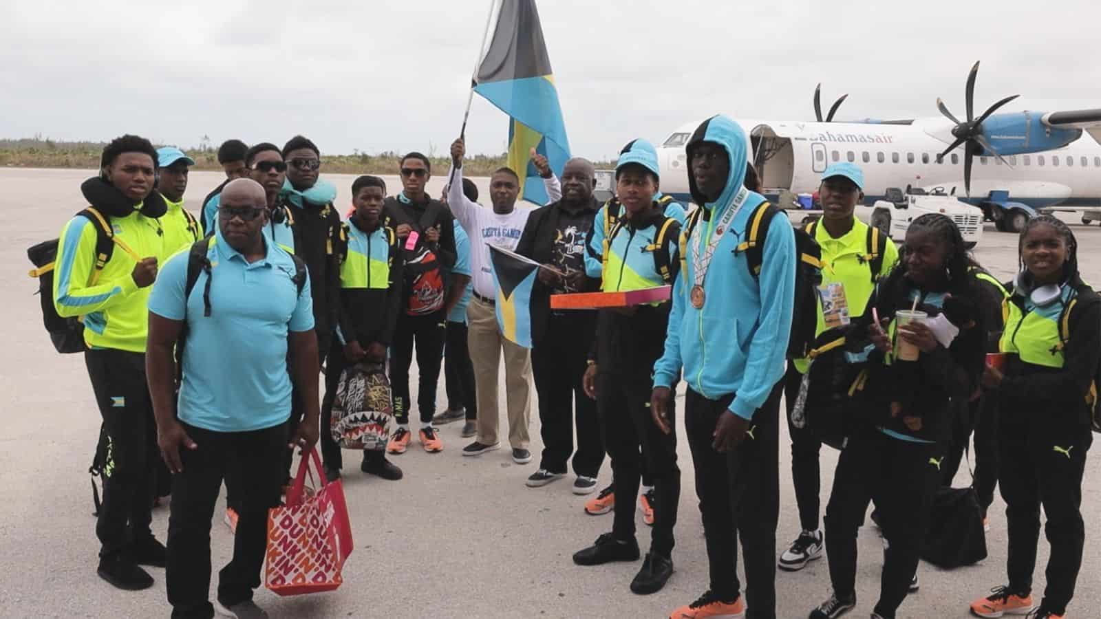 CARIFTA Track and Field Athletes Return to Grand Bahama - Our News