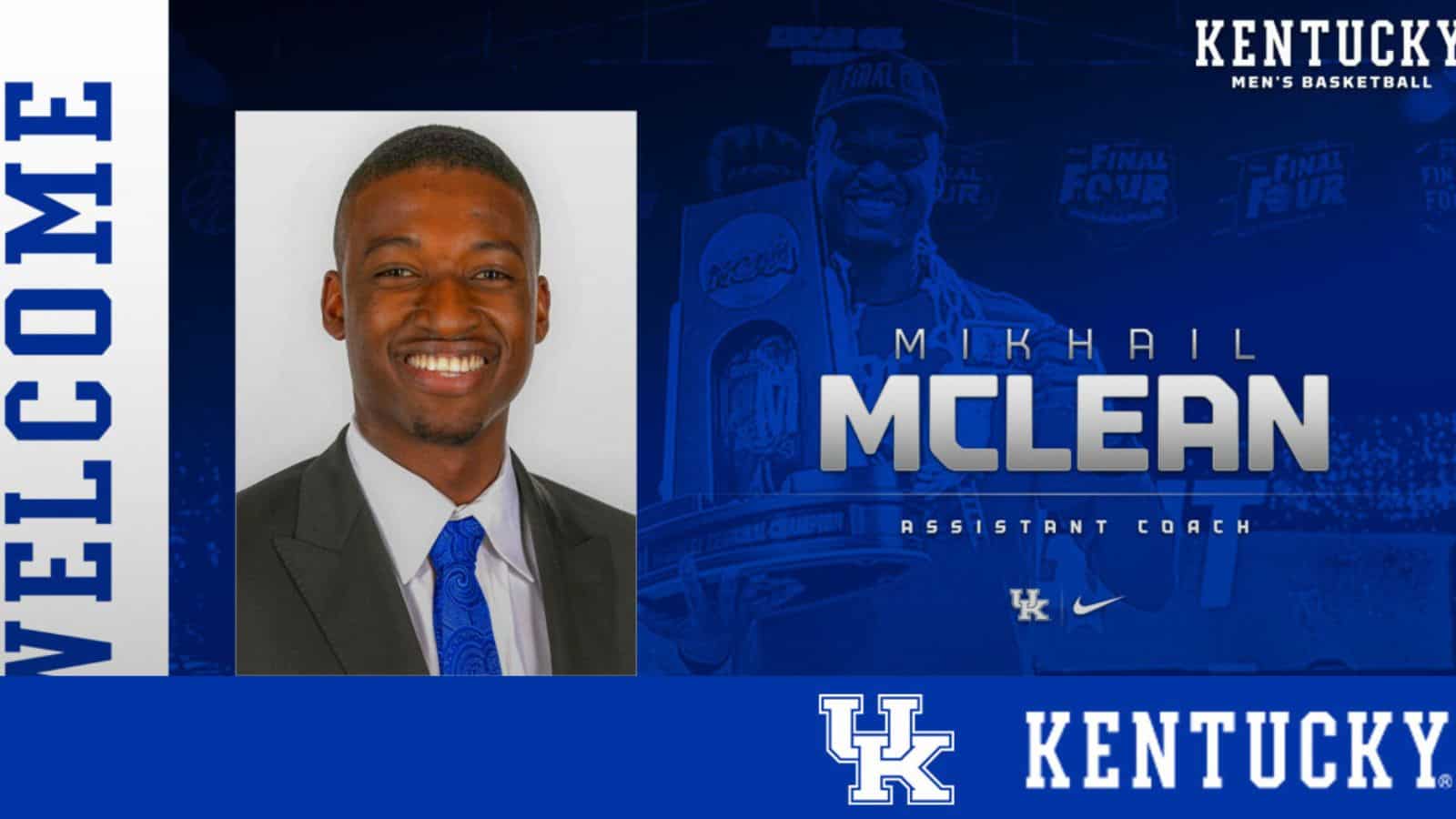 Mikhail McLean Joins Kentucky Men's Basketball Staff - Our News