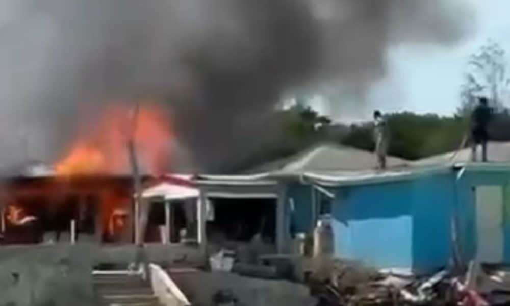 Blaze Destroys Several Stalls At Exuma's Fish Fry - Our News