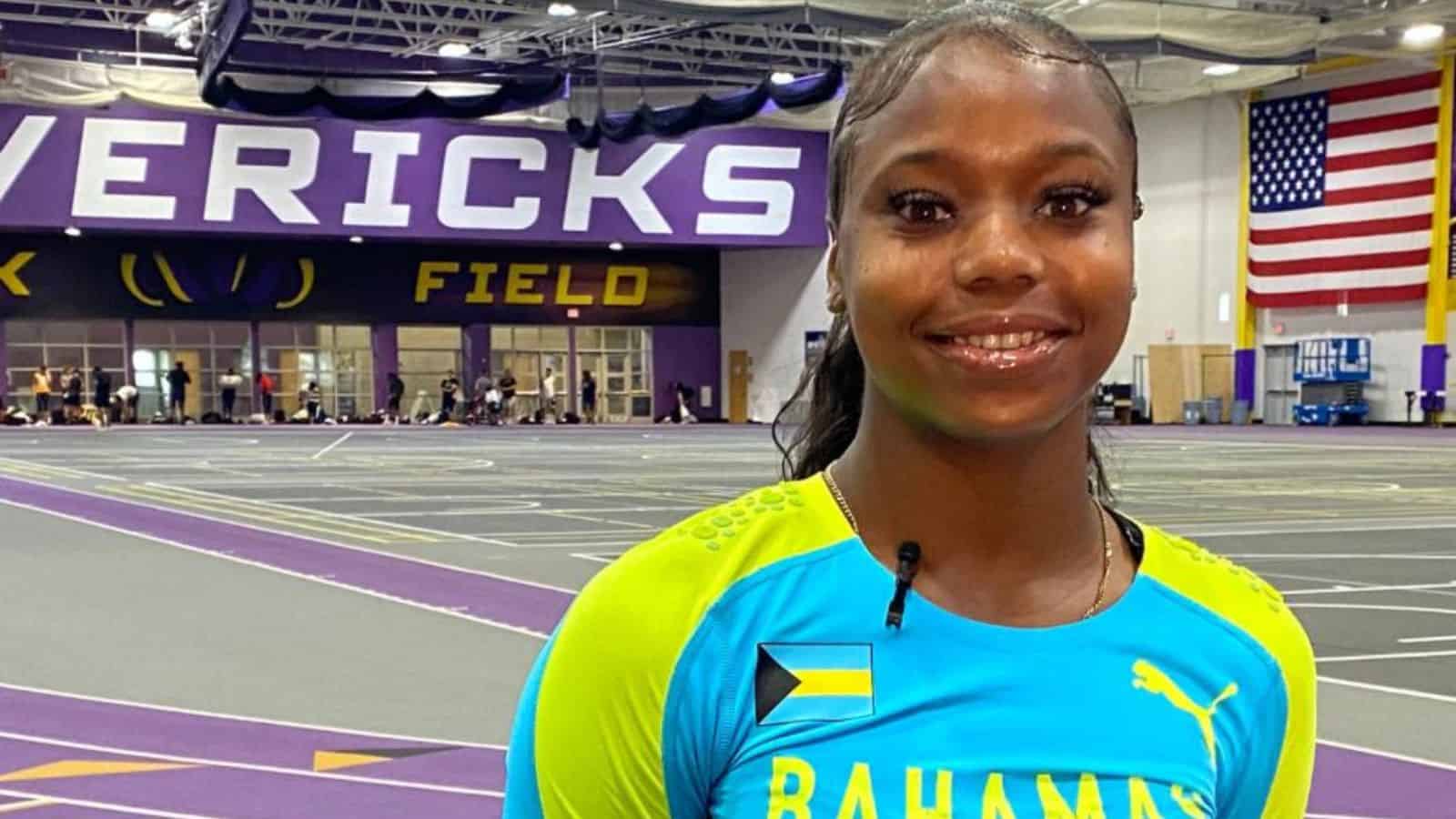 Denisha Runs World Leading Time In Pro Debut - Our News