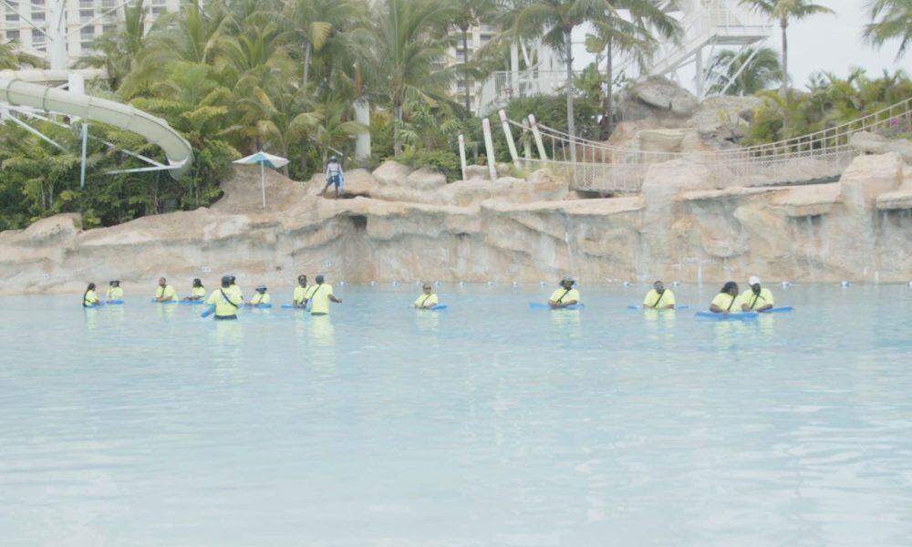 Baha Mar Participates In World's Largest Swim Lesson - Our News