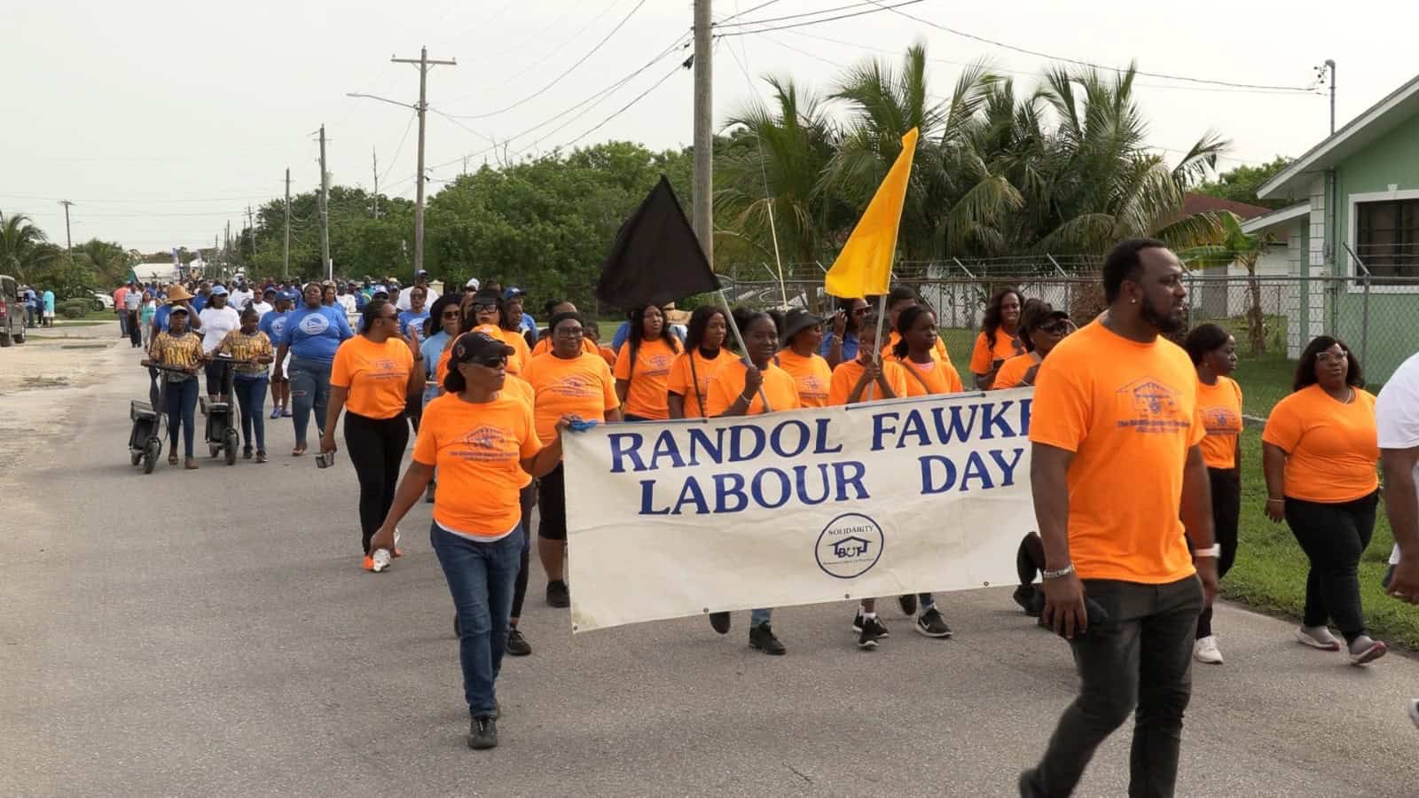 GB Workers Show Solidarity for 2025 Randol Fawkes Labour Day Parade ...