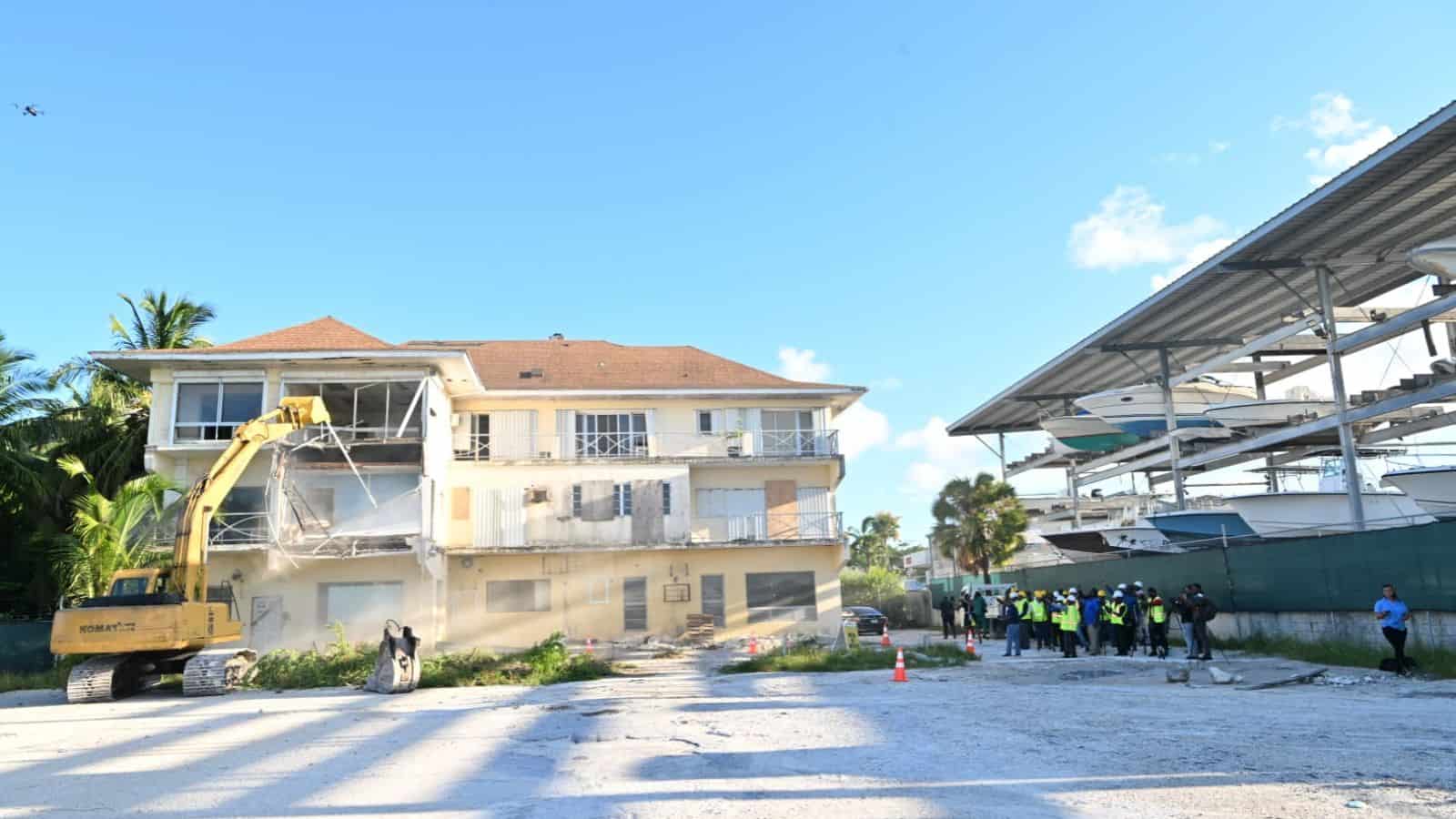 Government Begins Demolition on the Levy Building - Our News