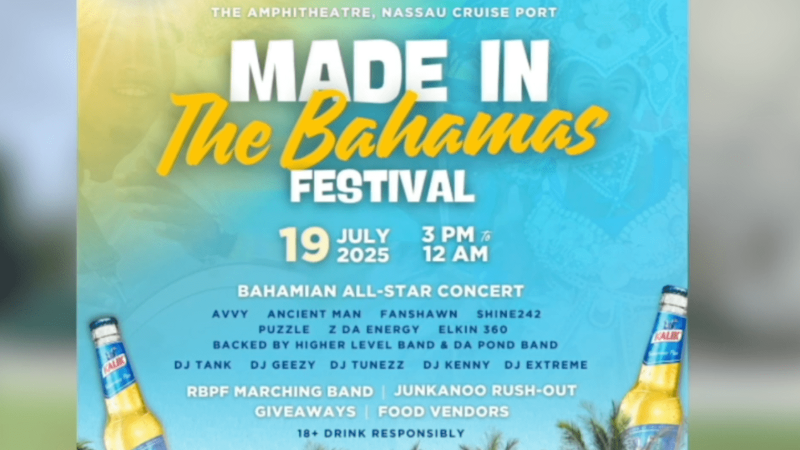 Made In The Bahamas Festival Returning To NCP This Weekend - Our News