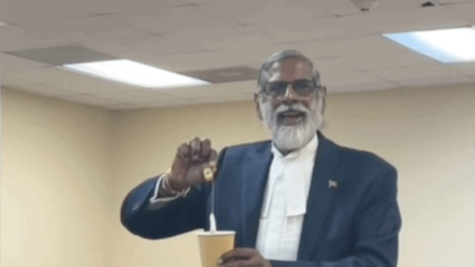 Attorney Highlights "Leaky" Supreme Court Ceiling With "Cup of Tea" - Our News