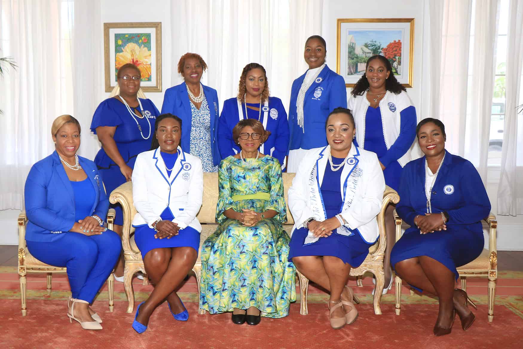 Zeta Phi Beta Pays Courtesy Call on the Governor General - Our News