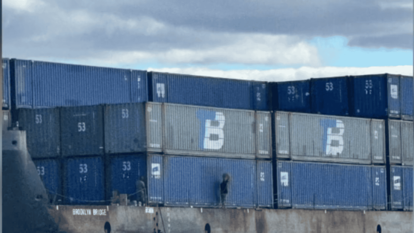 Residents Help Themselves To Supplies On Run Aground Barge - Our News